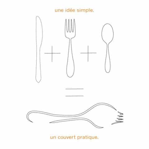 Georgette & George, les couvert innovants