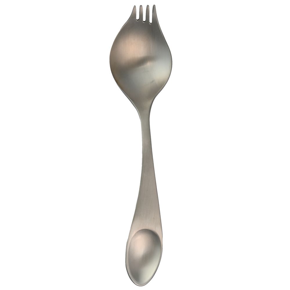 Georgette Unik inox mat - Couvert multifonction design